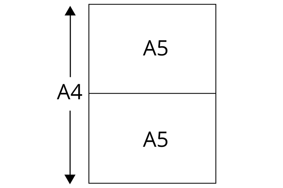 A5 Labels (2 per A4 page) – Ausrecord